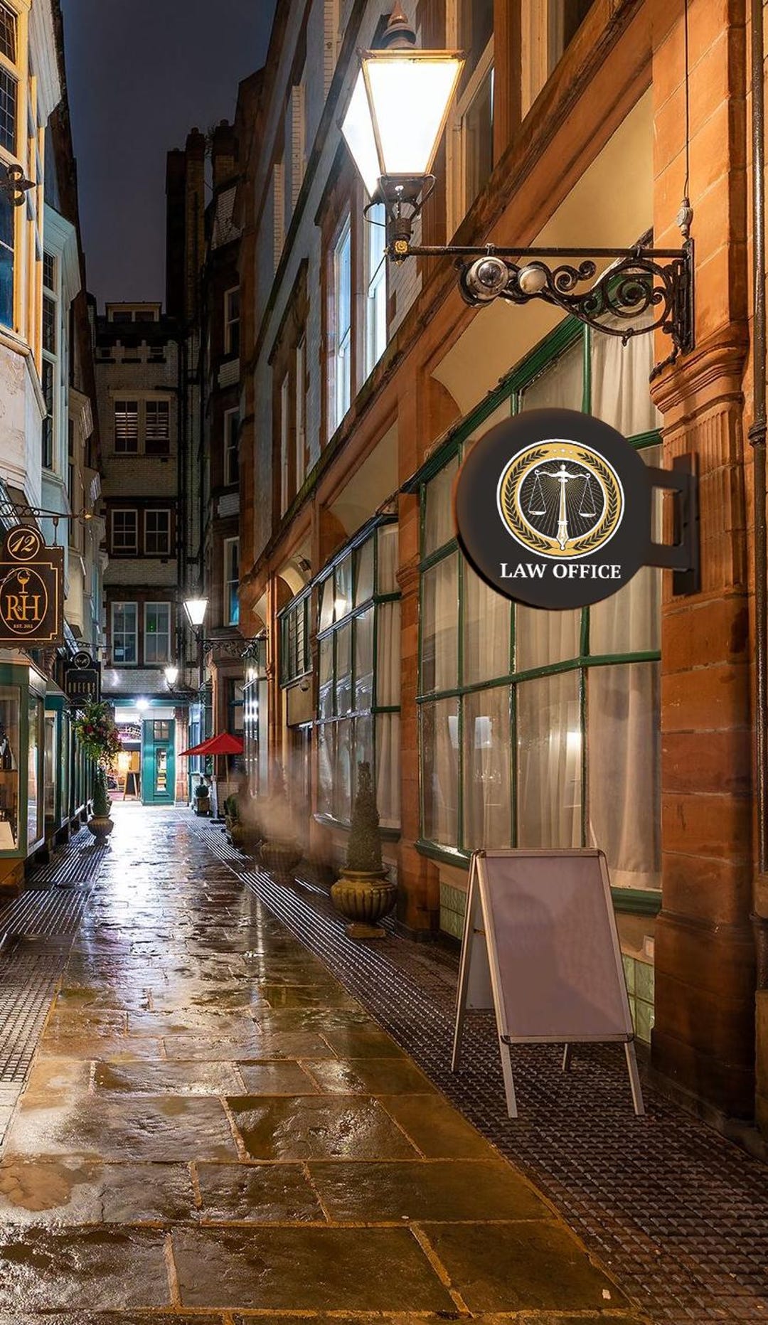 Custom Law Office Blade Sign, Custom Attorney Business Sign Storefront ...