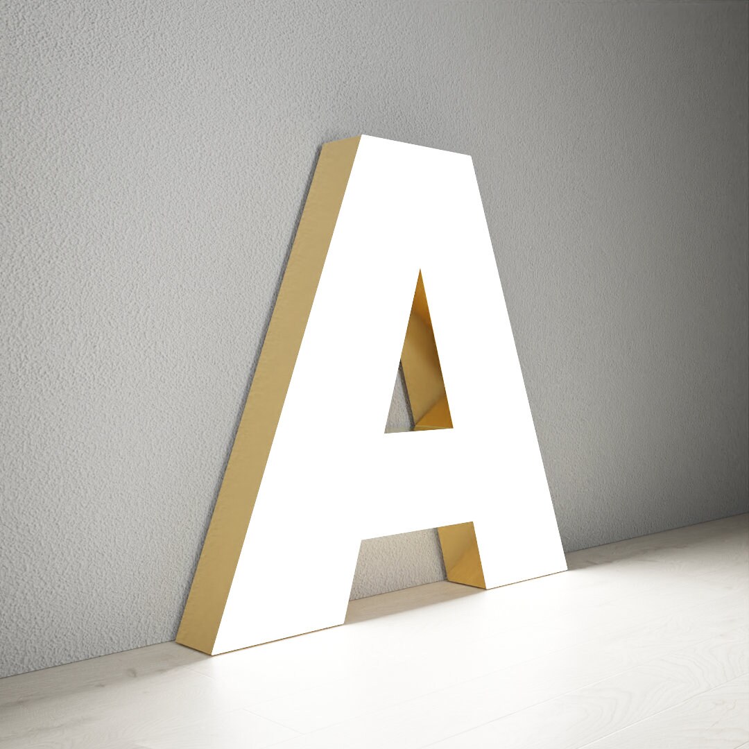 Custom 3D Channel Letters - LED Front-lit, Personalized Storefront ...