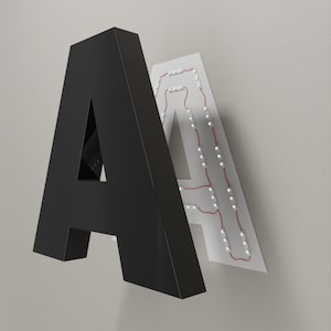 Custom 3D Channel Letters - LED Front-lit, Personalized Storefront ...