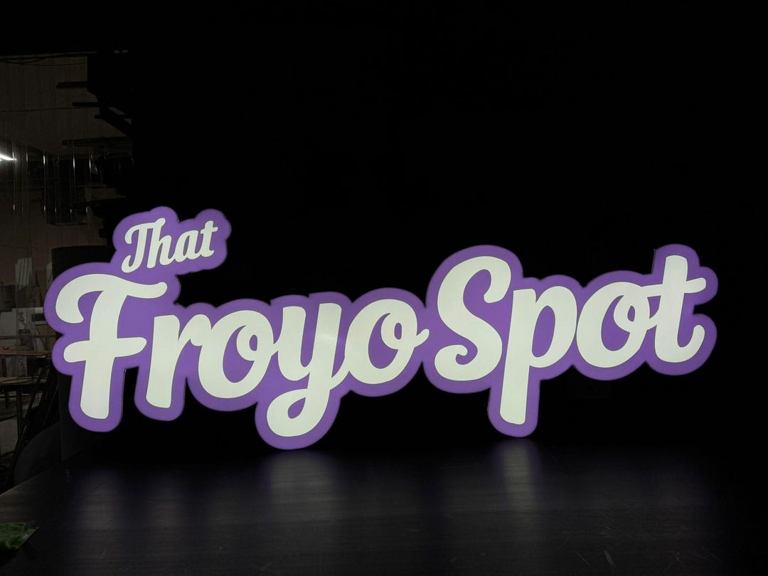 Restaurant Cafe Bar Business Custom 3D Channel Letters Sign - LED Front ...