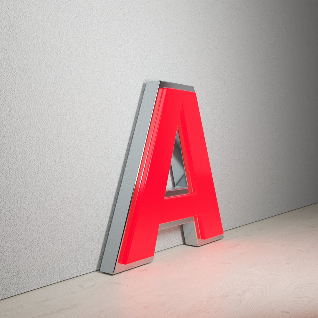Custom 3D Channel Letters - LED Front-lit, Personalized Storefront ...