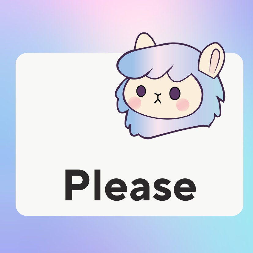 Non-verbal Communication Cards Llama Edition Communication Assistive ...