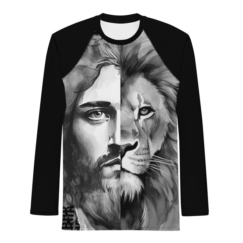Jesus BJJ Rash Guard, Christian Rash Guard Men, Bible Revelation ...
