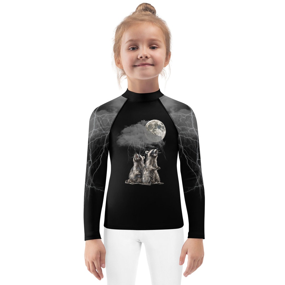 Kids Raccoon BJJ Rash Guard, Rash Guard Kid, Brazilian Jiu Jitsu, Rash ...