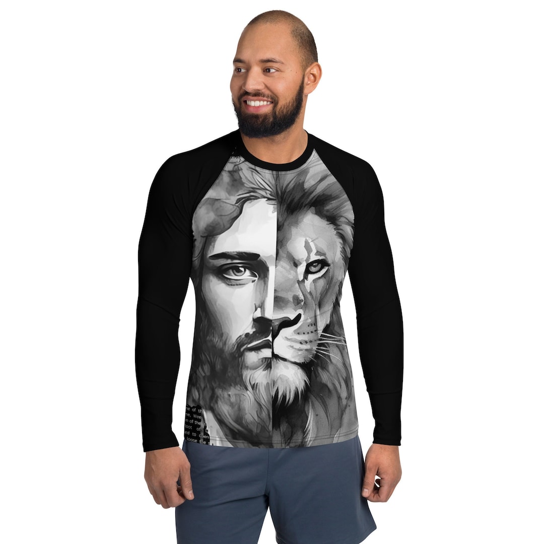 Jesus BJJ Rash Guard, Christian Rash Guard Men, Bible Revelation ...