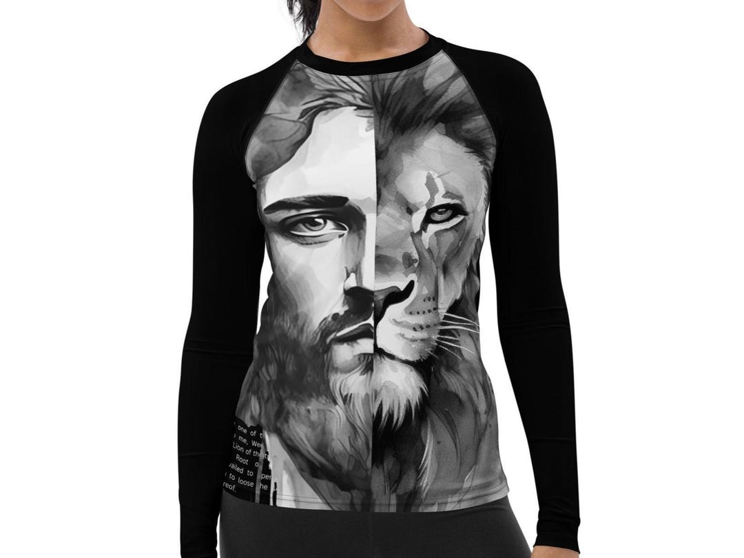 Jesus Rash Guard, BJJ Women, Jiu Jitsu Rash Guards, Bible, Revelation ...