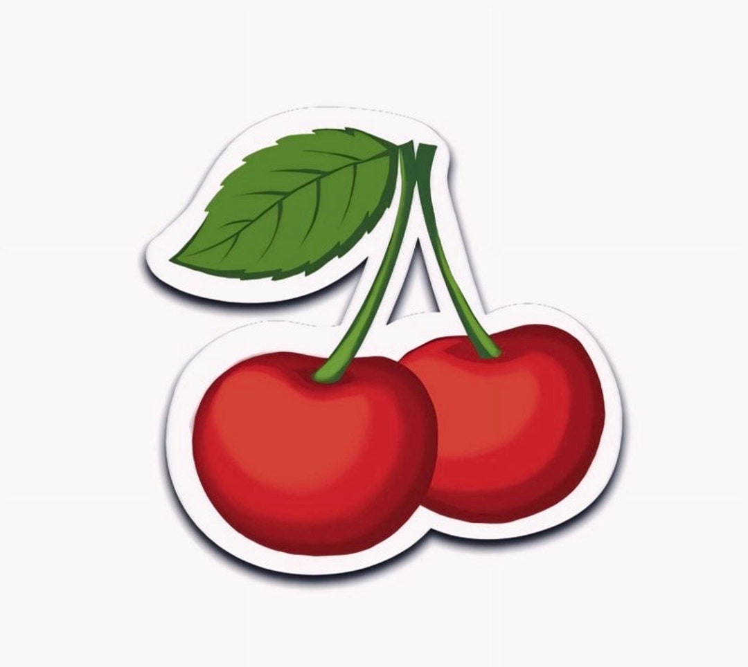 Cherry Sticker Harry Styles, Cherry Sticker for Laptop, Cherry Sticker ...