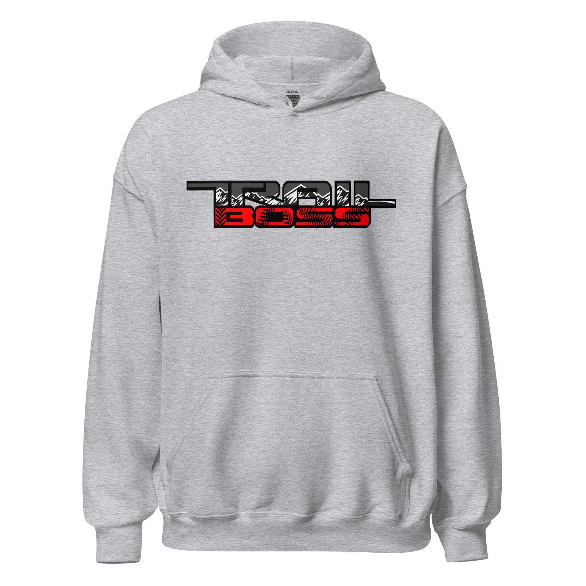 Grey Sky Trail Boss Hoodie - Etsy
