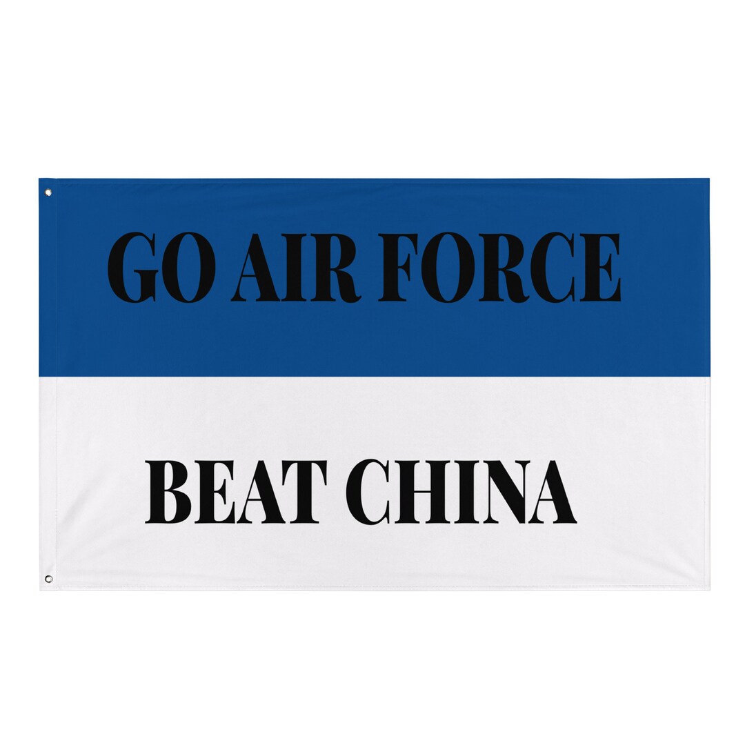 Go Air Force Beat China Flag - Etsy