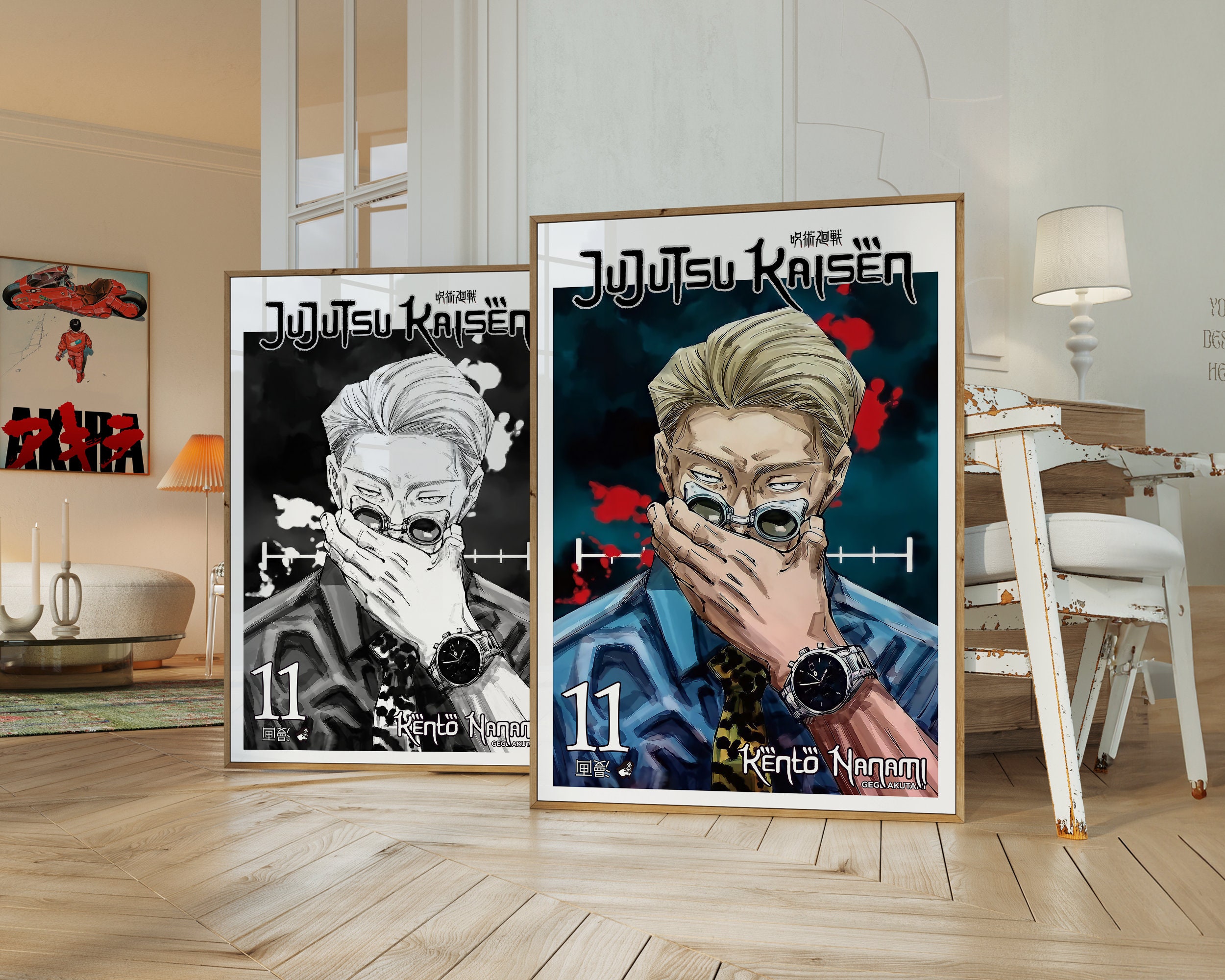 Jujutsu Kaisen Poster, Kento Nanami Poster, Jujutsu Kaisen Shirt ...