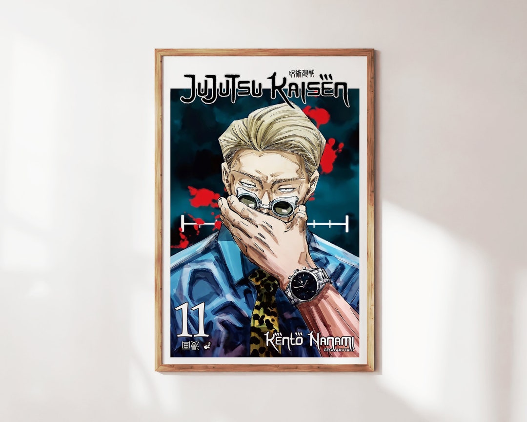 Jujutsu Kaisen Poster, Kento Nanami Poster, Jujutsu Kaisen Shirt ...