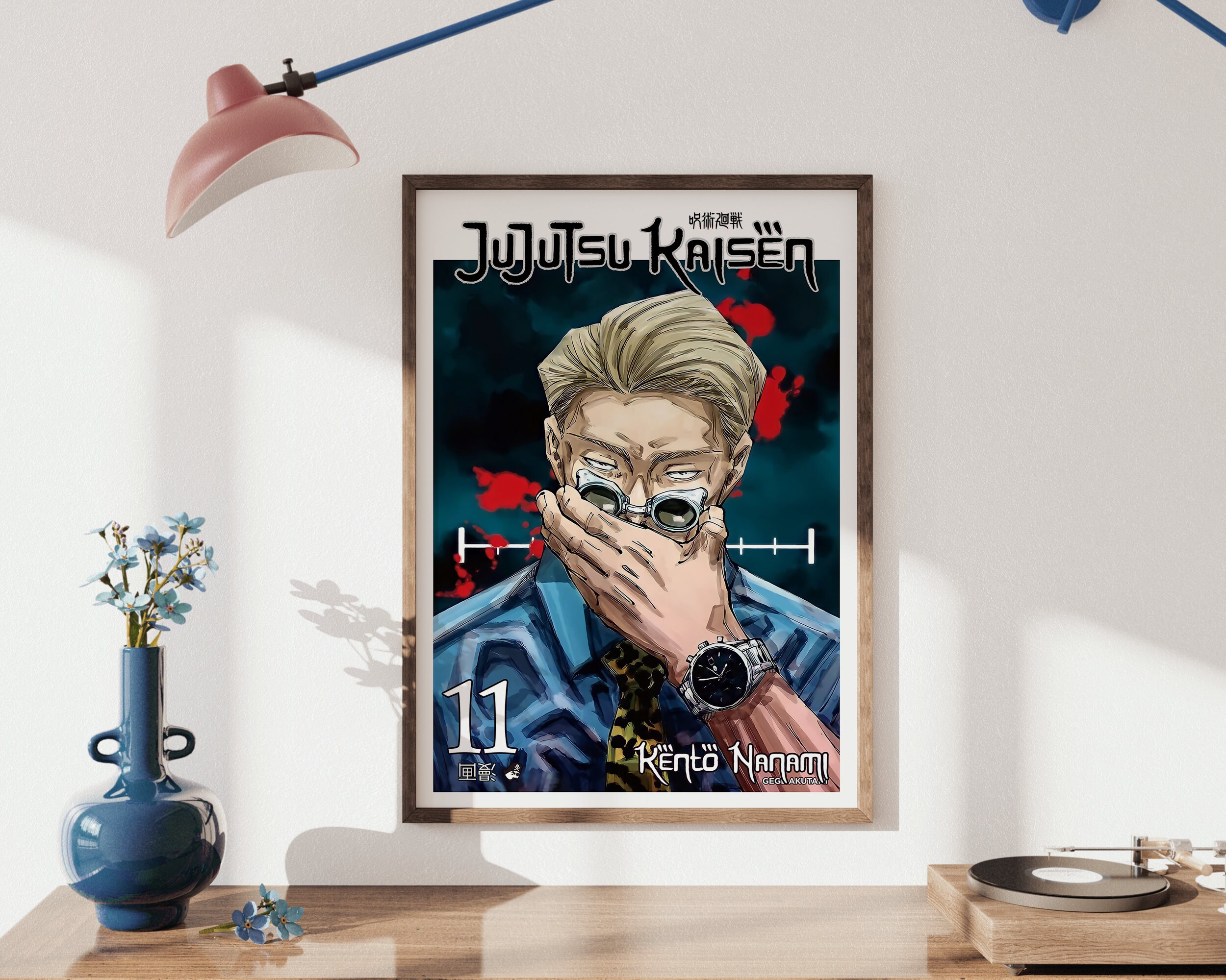 Jujutsu Kaisen Poster, Kento Nanami Poster, Jujutsu Kaisen Shirt ...