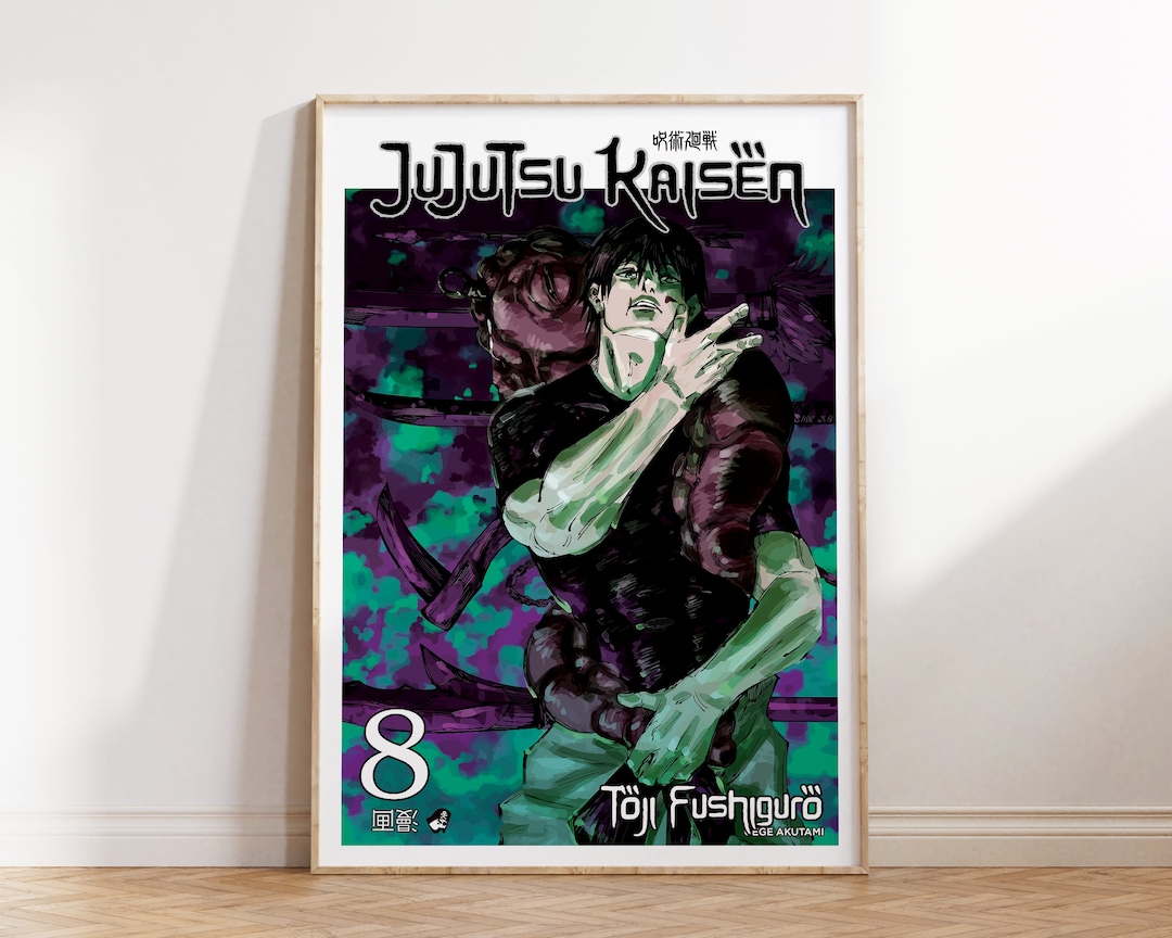 Jujutsu Kaisen Poster, Toji Fushiguro Poster, Jujutsu Kaisen Shirt ...