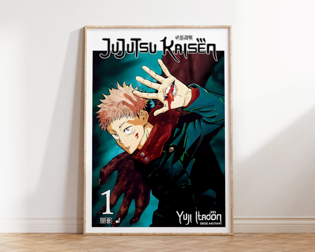 Jujutsu Kaisen Poster, Yuji Itadori Poster, Jujutsu Kaisen Shirt ...