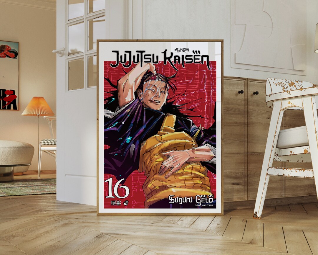 Jujutsu Kaisen Poster, Suguru Geto Poster, Jujutsu Kaisen Shirt ...