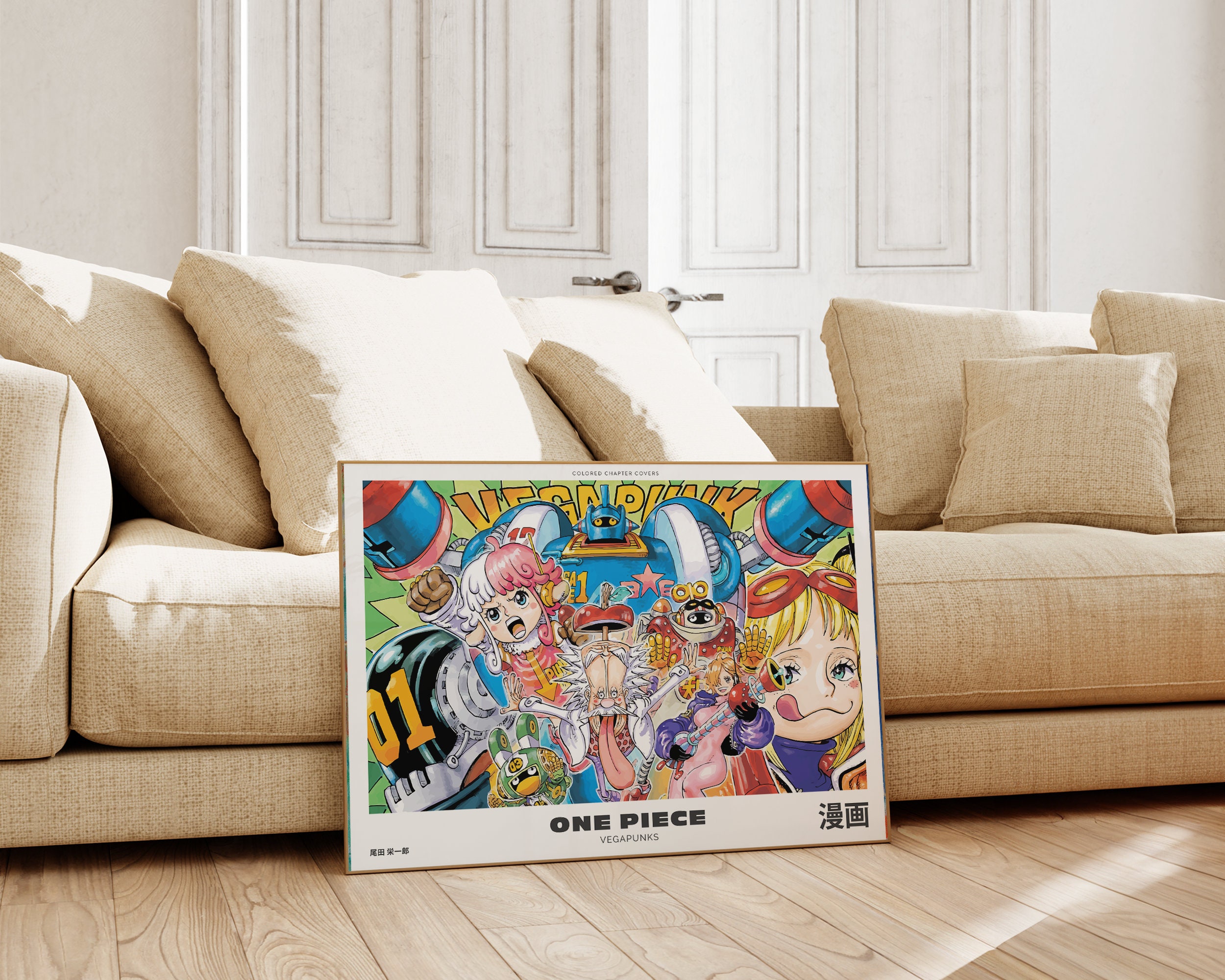 One Piece Poster, Vegapunks Poster, One Piece Wall Art, Doctor Vegapunk ...