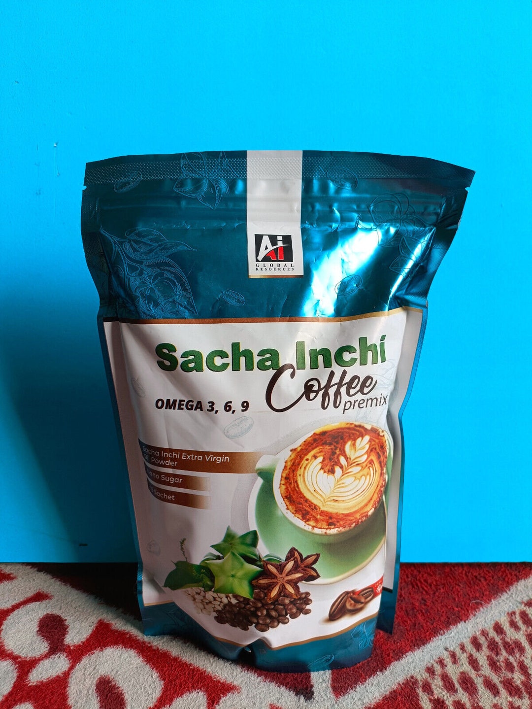 1 Pack Sacha Inchi Coffee Mix With Omega 3 6 9 15 Sachets X - Etsy