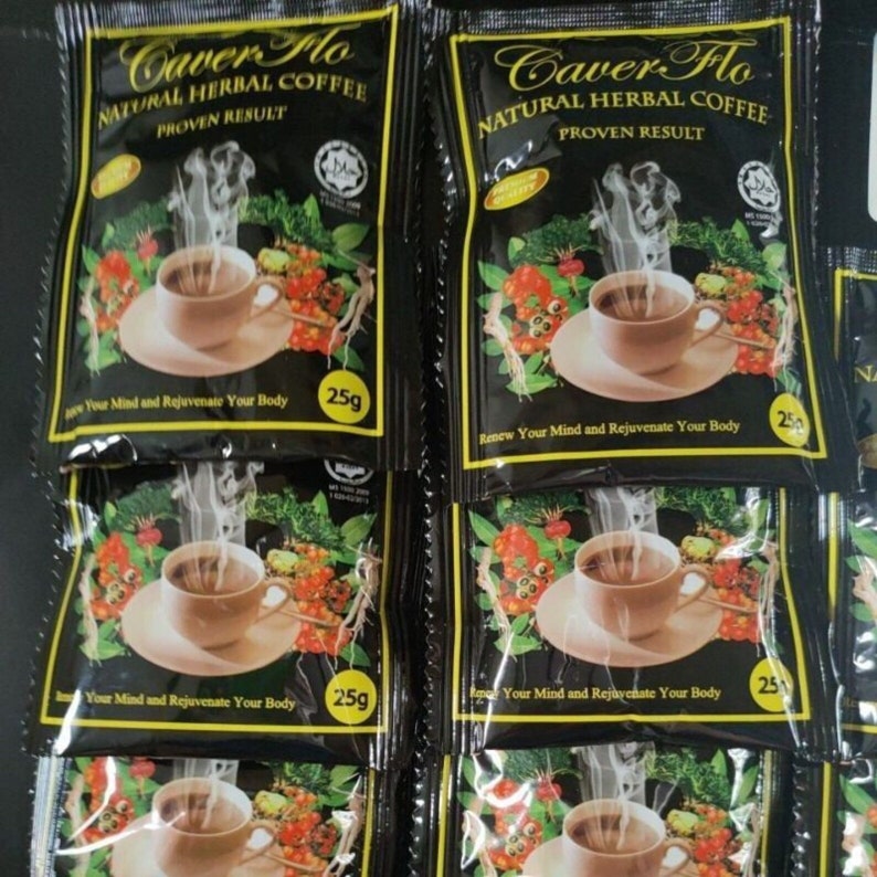 1 Boxes Caverflo Coffee 25g X 10 Sachets DHL Express to USA - Etsy