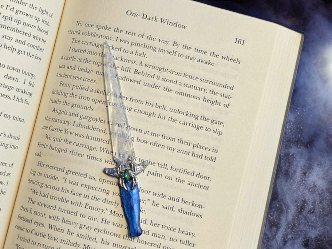 Spooky Chic Dagger Bookmarks – Perfect for Book Lovers! - Etsy