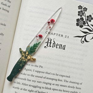 Custom Dagger Bookmark Set Wedding Party Favors, Book Nook Accessories ...