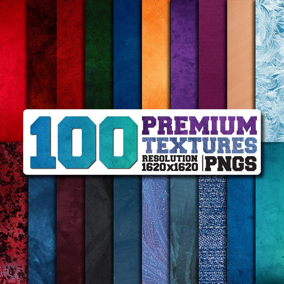 100 Grunge Texture Digital Papers PNG, Commercial Use Instant Download ...