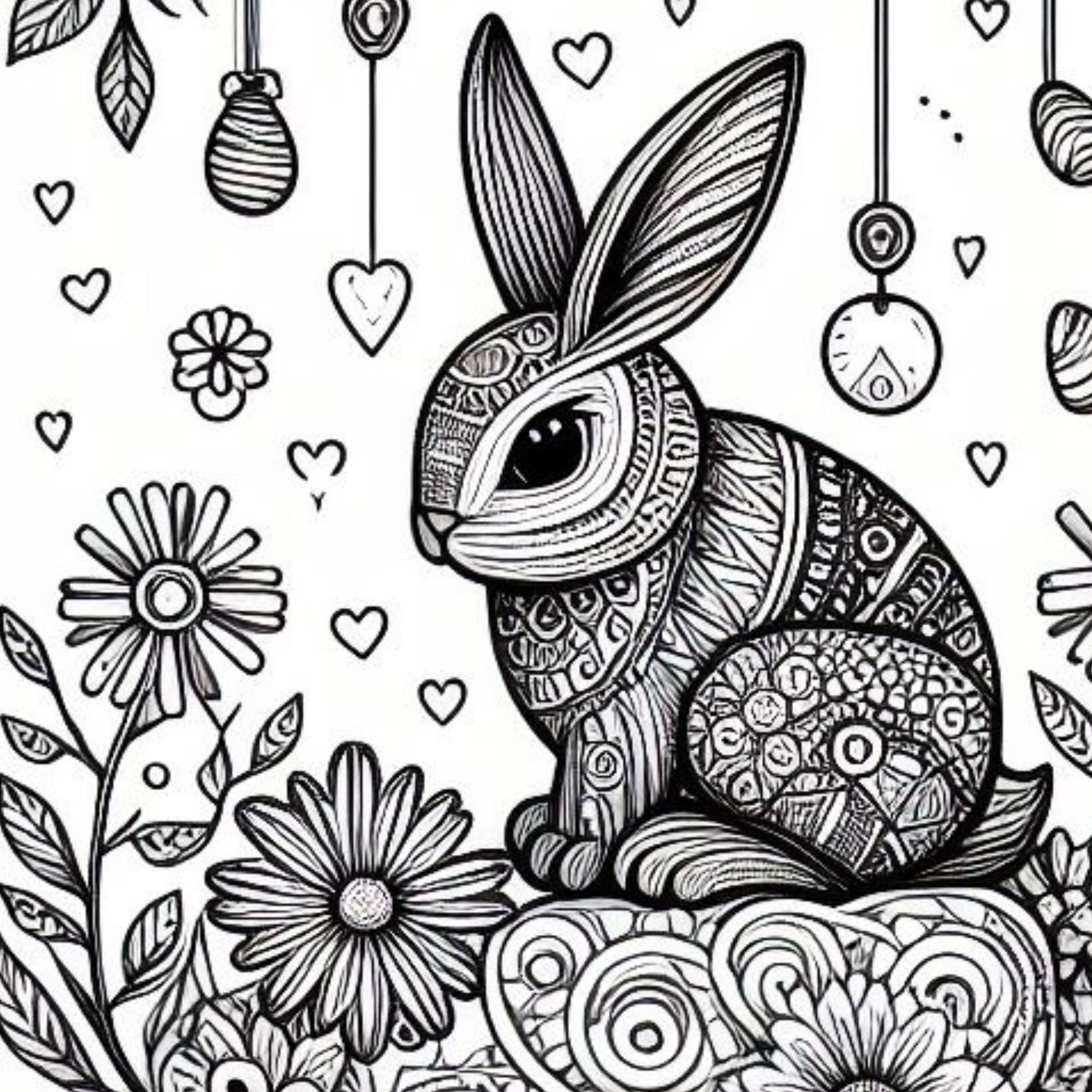 Printable Spring Coloring Book PDF - Etsy