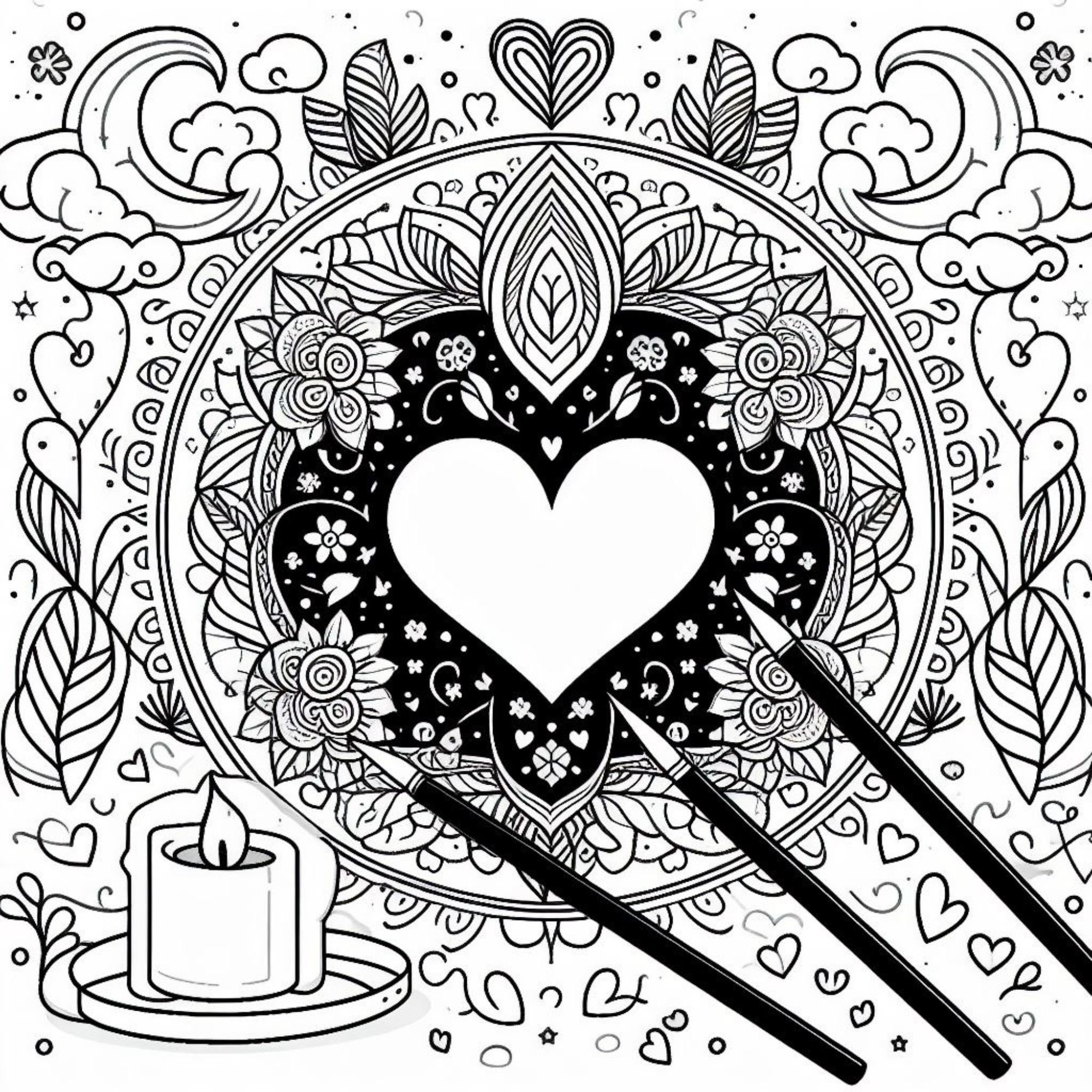 Mindfulness Coloring Pages: Relaxing Designs for Stress Relief - Etsy