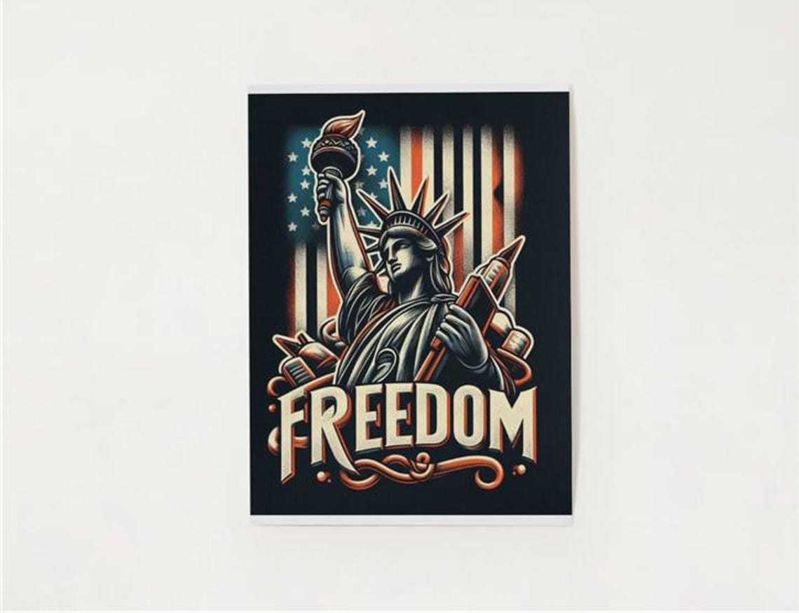 Freedom Poster - Etsy
