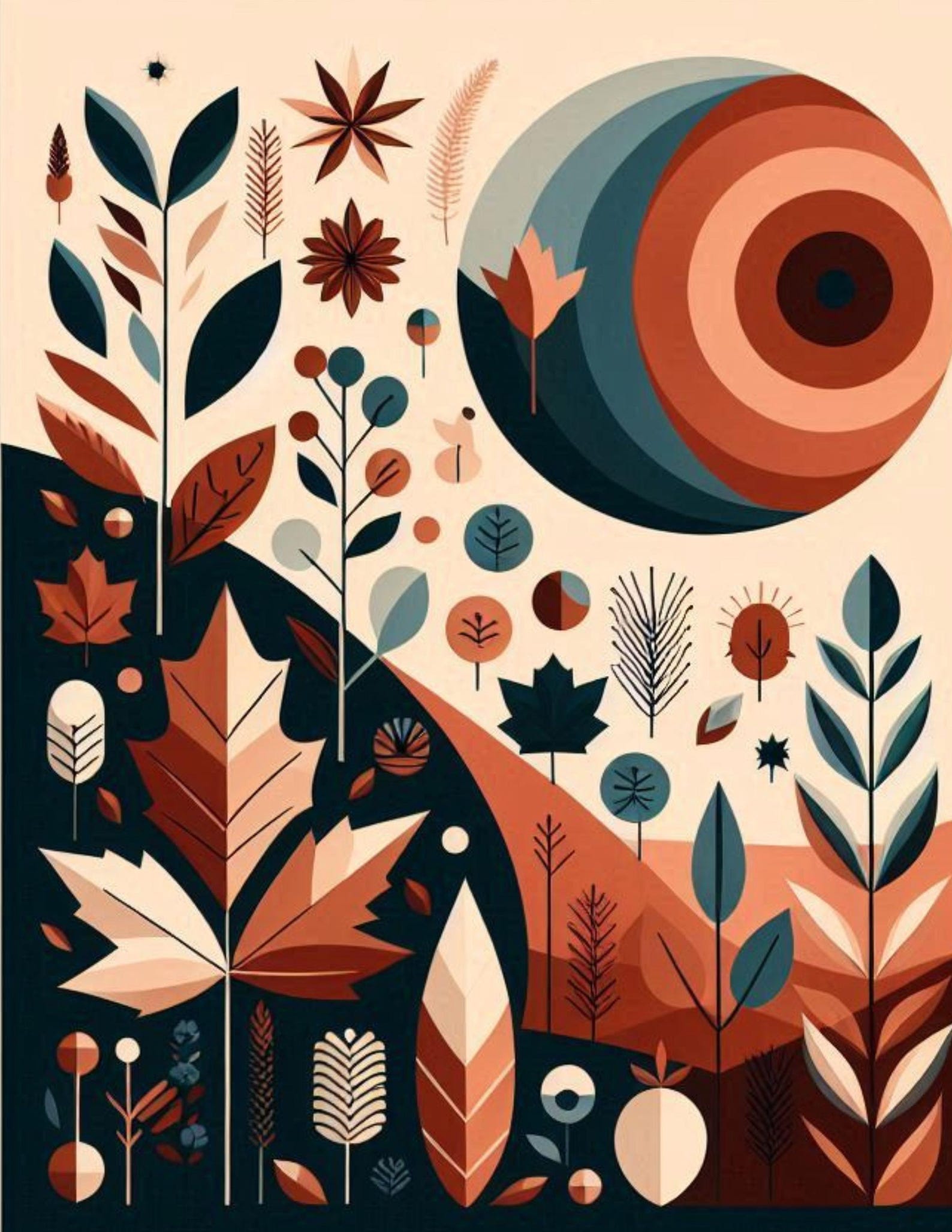 Minimalist Autumn Wall Art Printables | Fall-themed Digital Decor ...