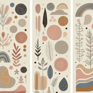 Minimalist Pastel Earthy Tones Scrapbook Paper - Etsy