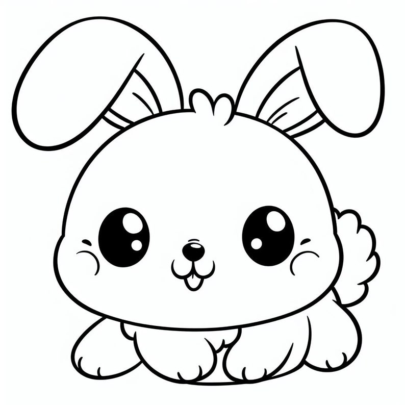 Printable Bunny Template - Etsy