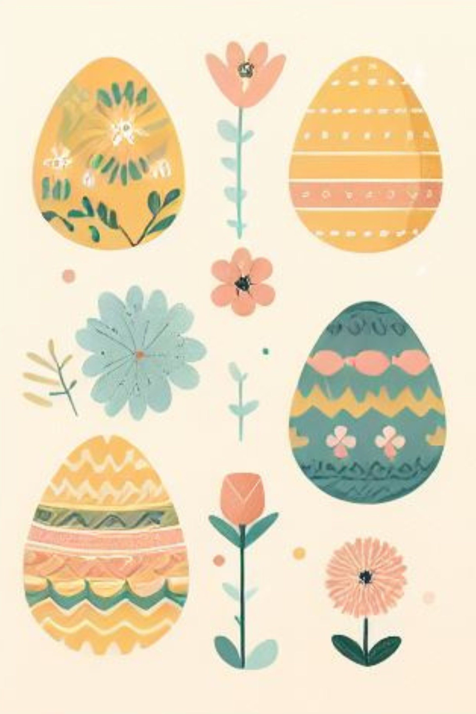 Printable Easter Card PDF - Etsy