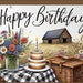 Rustic Birthday Card Printable PDF - Etsy Canada