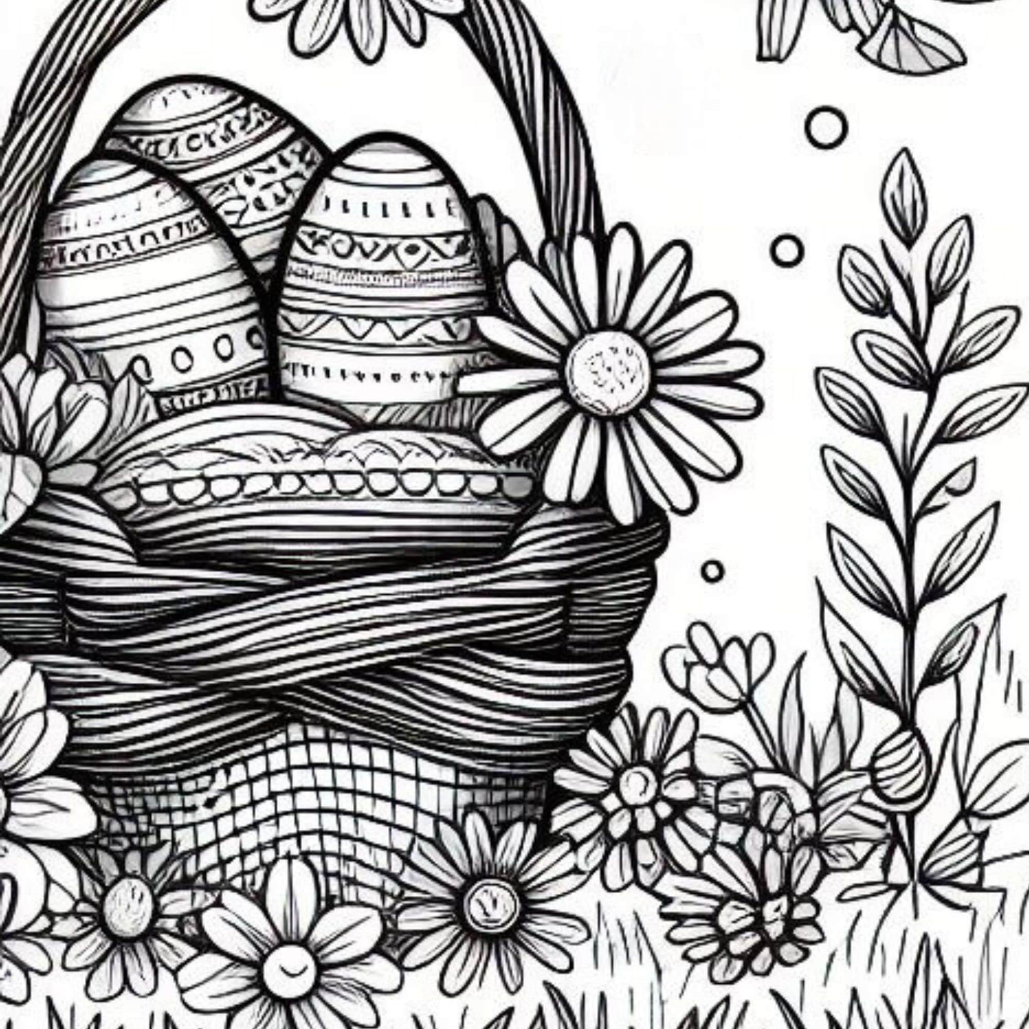 Printable Spring Coloring Book PDF - Etsy
