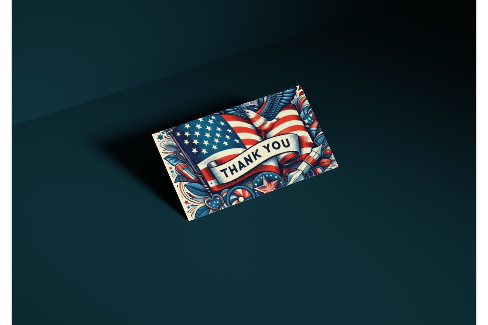 Memorial Day Thank You Card Printable PDF - Etsy