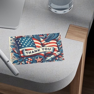 Memorial Day Thank You Card Printable PDF - Etsy