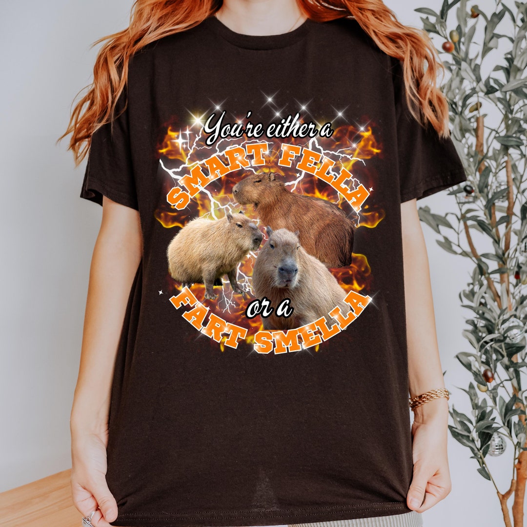 Capybara Shirt Unhinged Shirts Gen Z Shirt Shirts That Go Hard ...