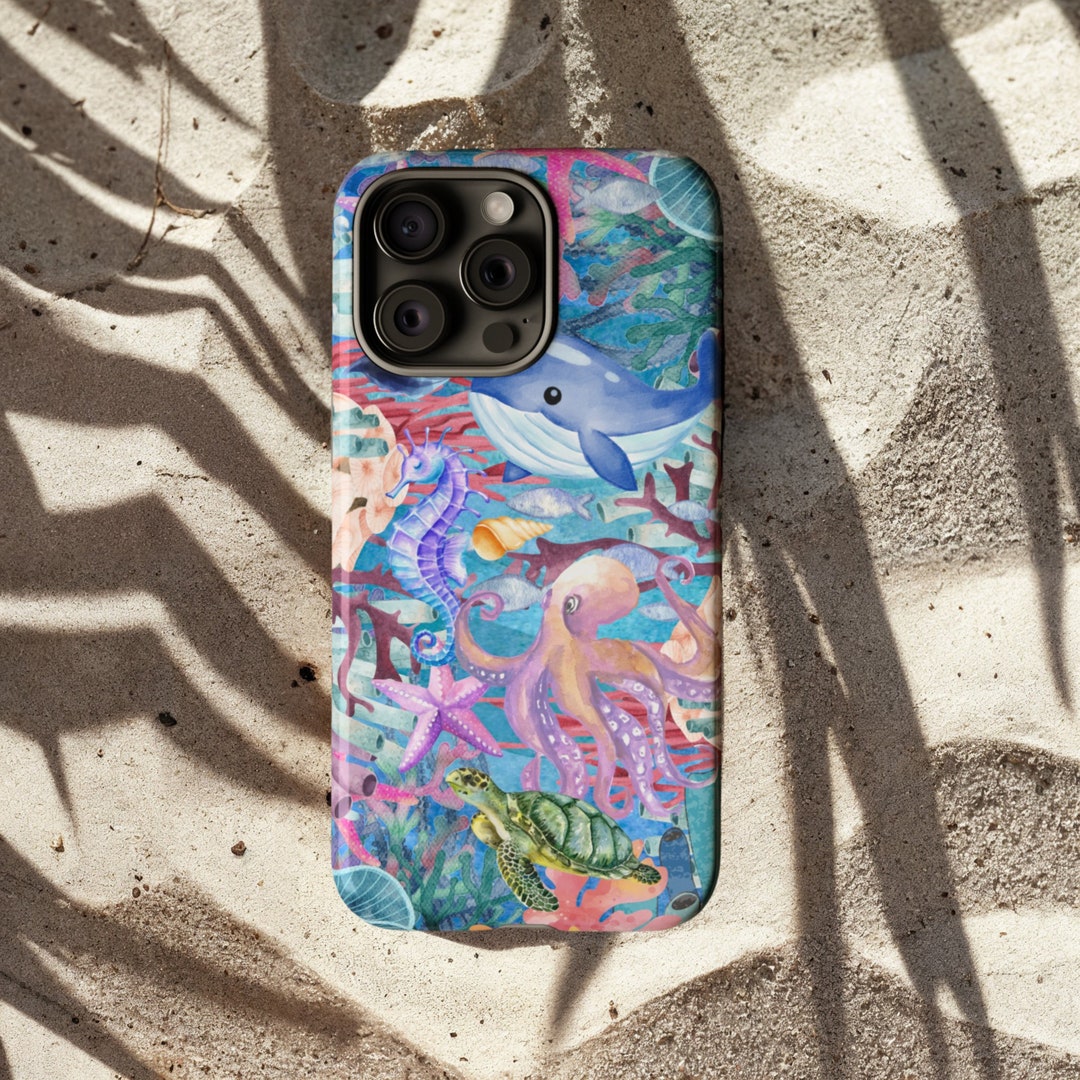 Ocean Inspired Collage Phone Case, Coconut Girl Summer Phone Case ...