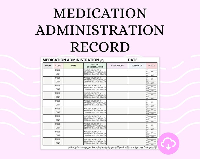 Charge Nurse Report Sheet, LVN Nursing Documentation, LPN Charting ...