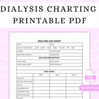 Fluid Intake and Output Monitoring Sheet - Etsy