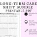 Long-term Care Shift Bundle, Skilled Nursing Home Organizer, LVN LPN ...