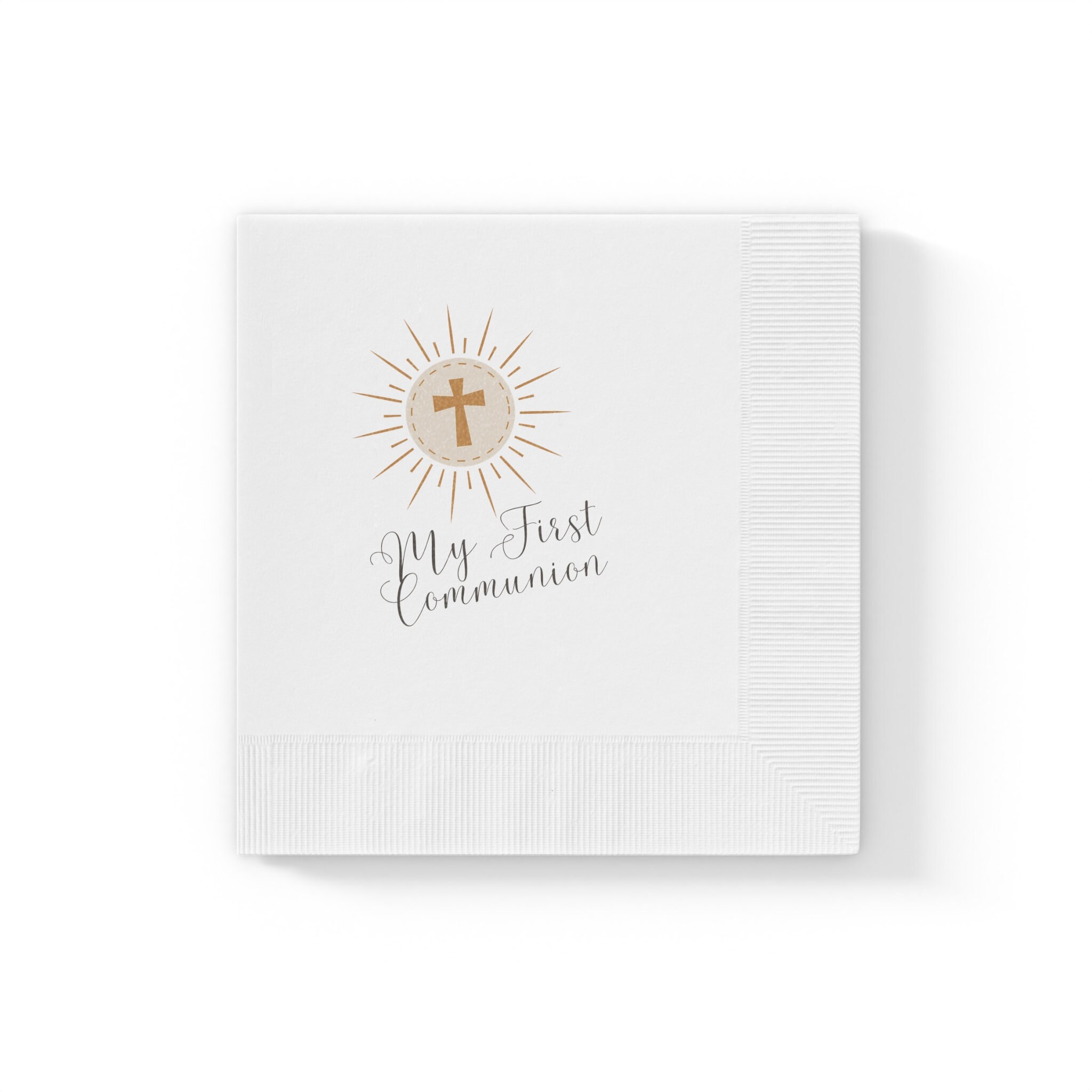 First Holy Communion Napkins Catholic Napkins First - Etsy