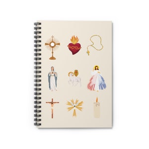 Catholic Notebook, Notebook, Spiral Notebook, Christian Notebook, Bible ...