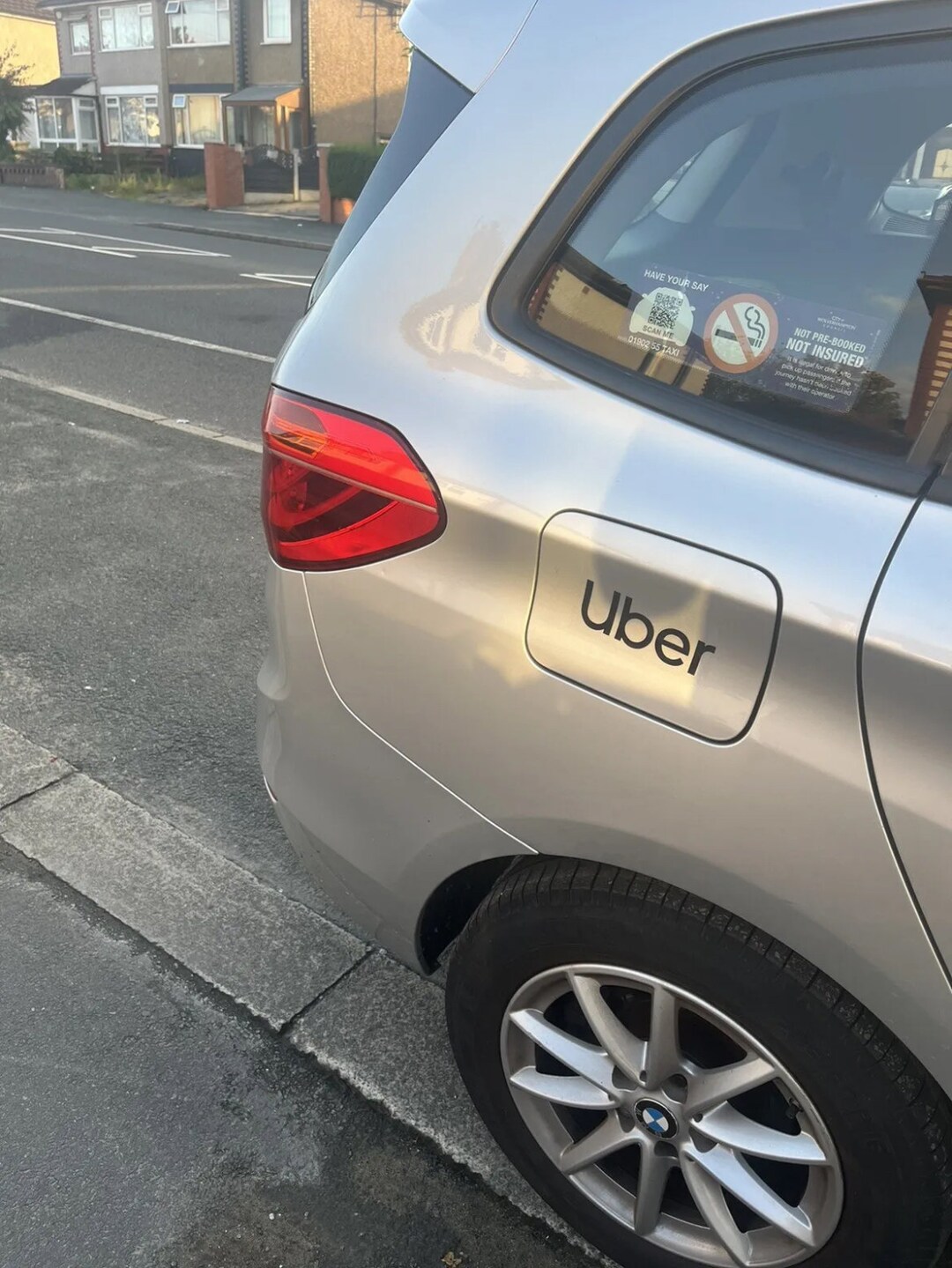 Uber Taxi Cab Uber Private Hire Door Sign Sticker X 2 Good Quality Air ...