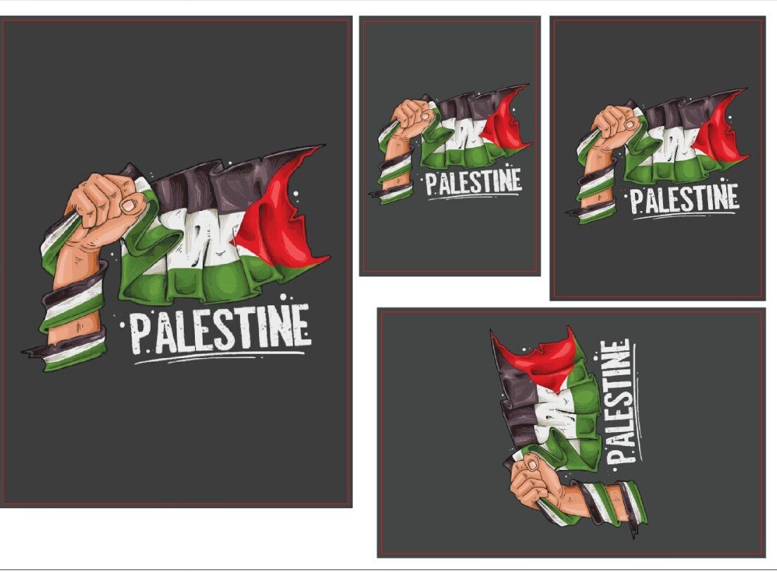 Free Palestine Support Palestine Gaza Sticker Decal Badge - Etsy