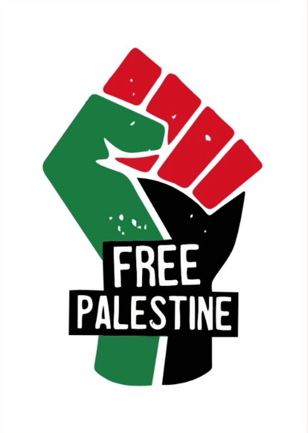 Free Palestine, Support Palestine, Gaza Sticker, Decal Badge for ...