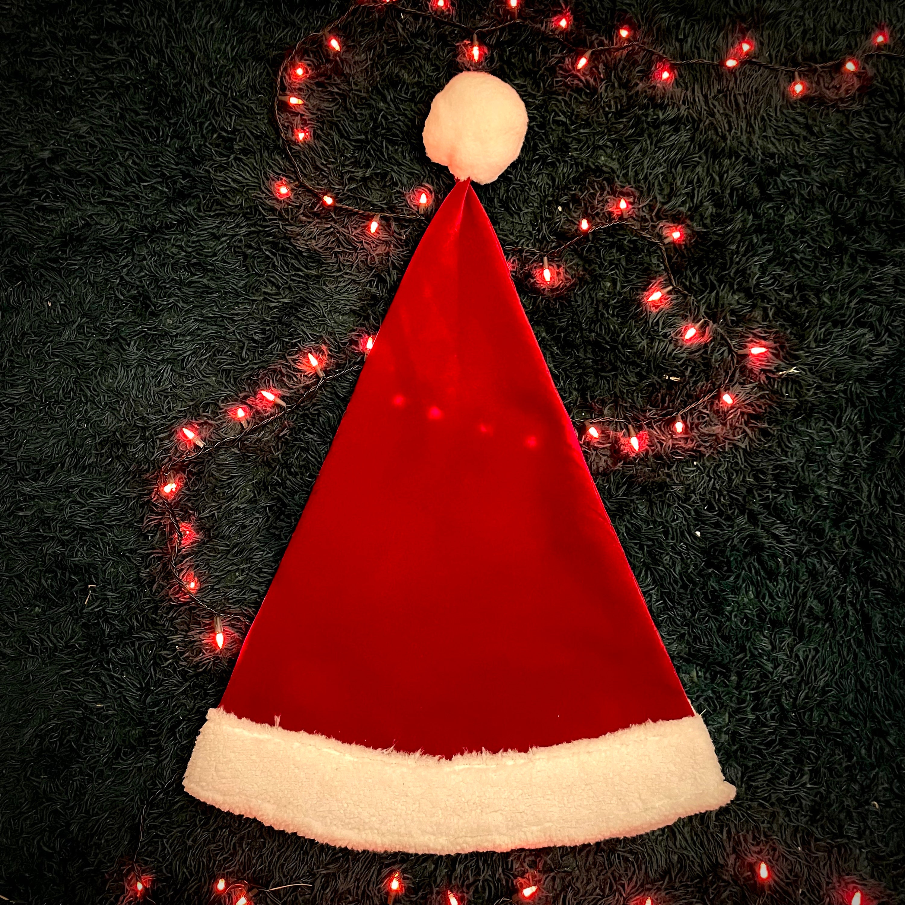 DELUX RED VELVET: Handmade Santa Hat for Giant Home Depot Jack ...