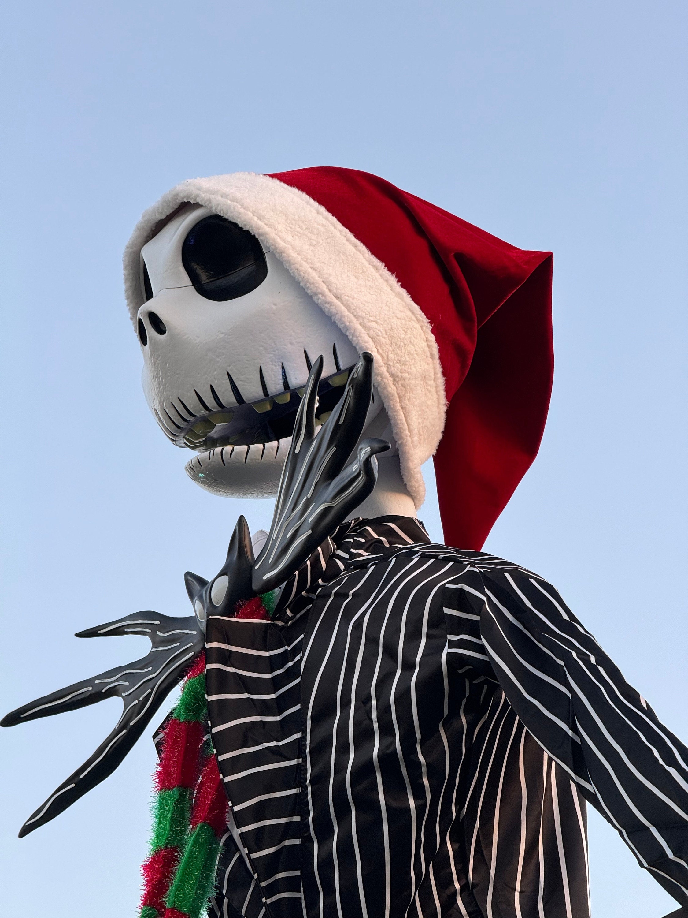 13ft Jack Skellington Santa Hat – DELUXE Red Velvet | Home Depot ...