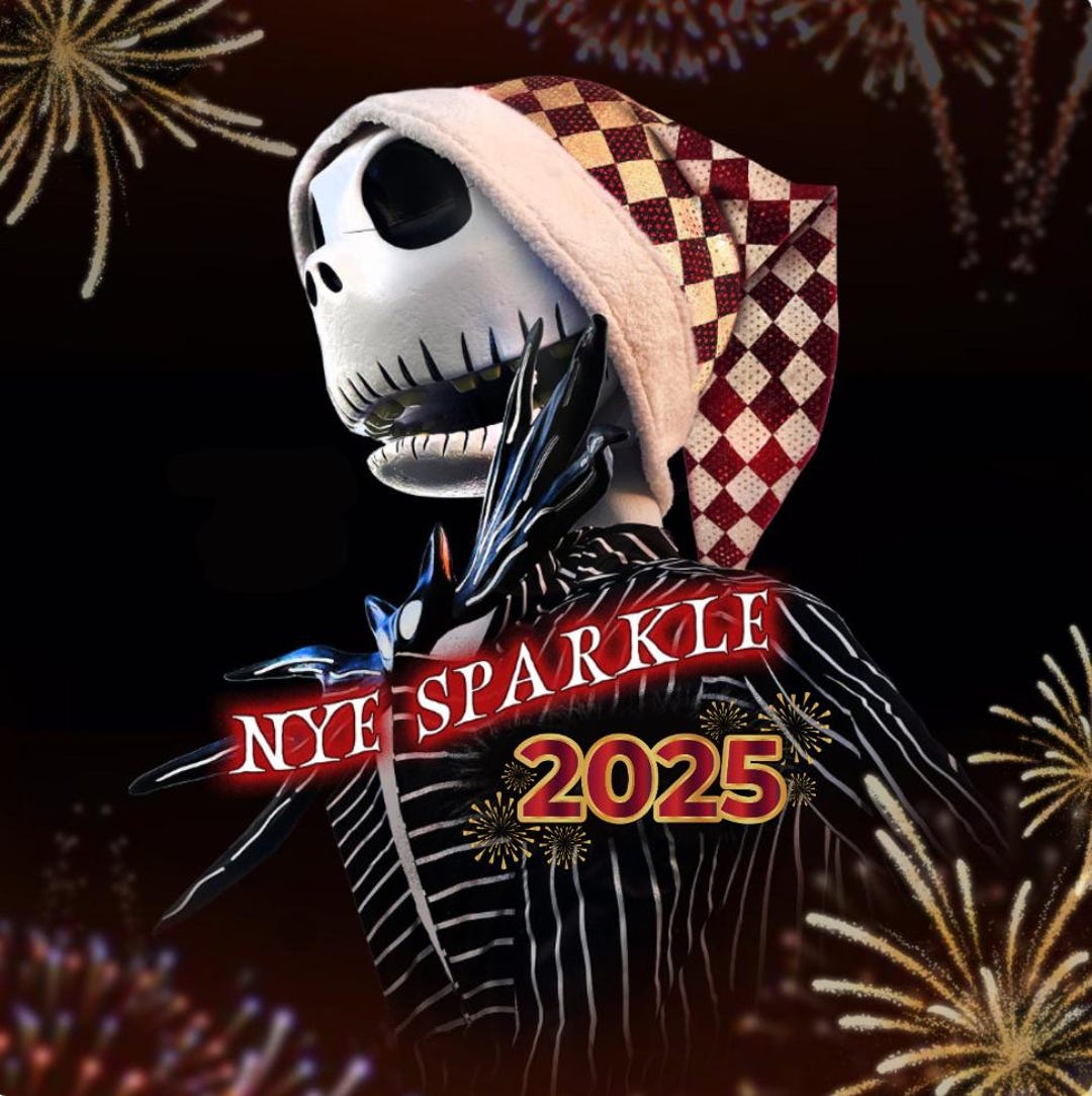 13ft Jack Skelly Santa Hat | NYE SPARKLE: Handmade Hat for Giant Home ...