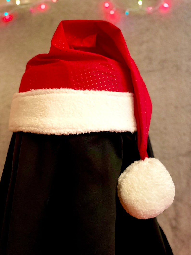 NICE List Combo: 2 RED Handmade Santa Hat's for GIANT - Etsy